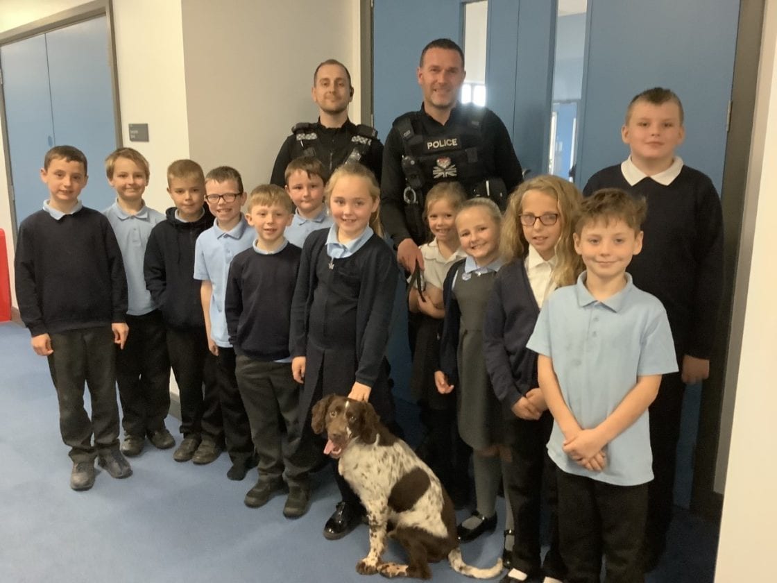 Police Visit - West Cornforth Primary School