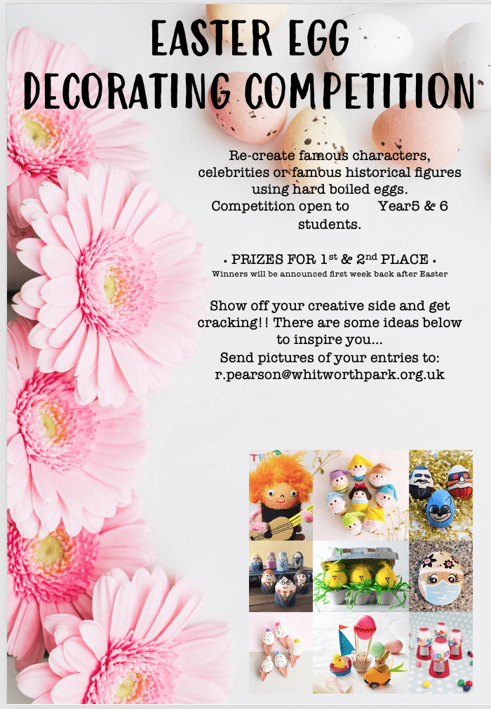 Whitworth Park - Easter Egg Decorating Competition - West Cornforth ...